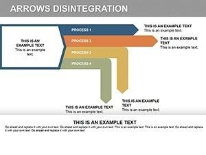 Separation Arrows PowerPoint diagrams