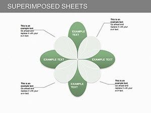 Superimposed Sheets PowerPoint Diagrams: Download PPTX