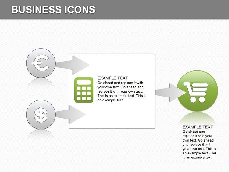 Finance Icons PowerPoint Diagrams: Download PPTX
