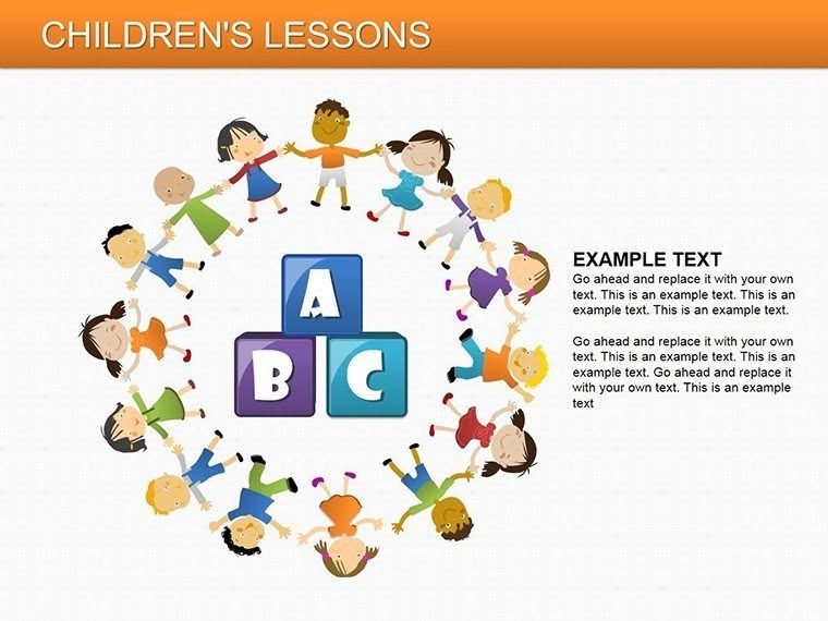 Interactive Lessons PowerPoint Diagrams: Download PPTX