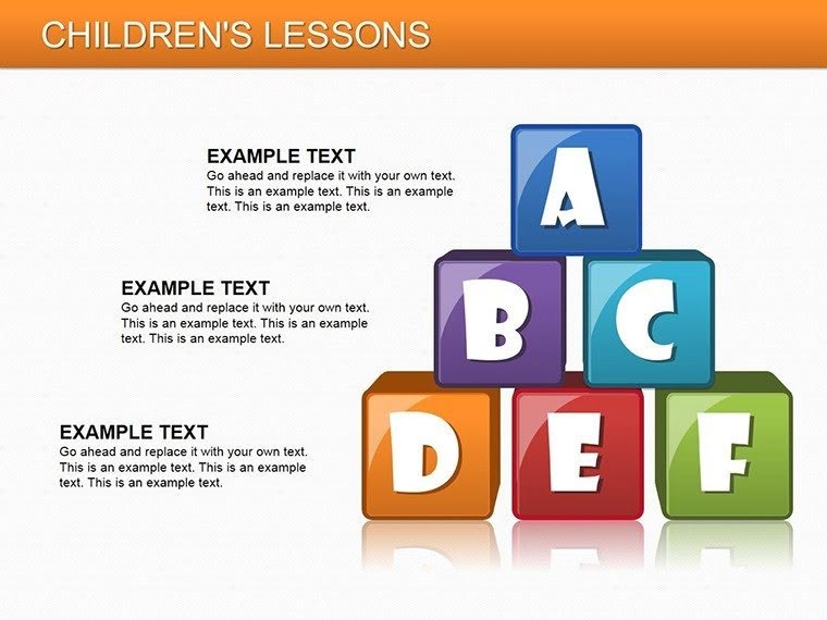 Interactive Lessons PowerPoint Diagrams: Download PPTX