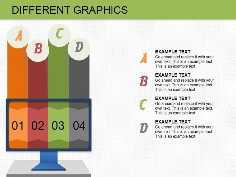 Different Graphics PowerPoint diagrams