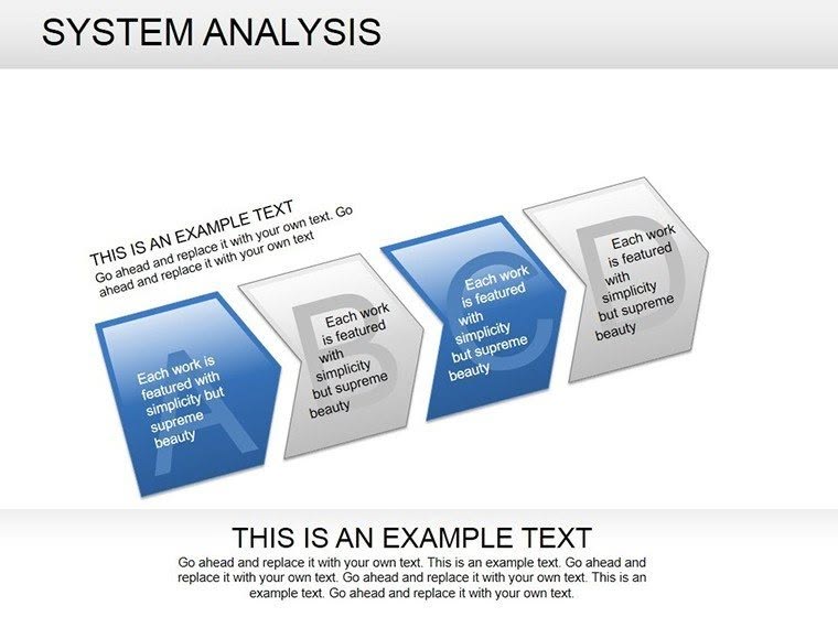 System Analysis PowerPoint diagram