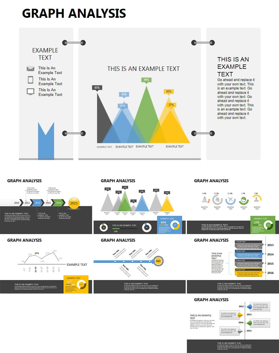 Graph Analysis PowerPoint Diagrams | ImagineLayout.com