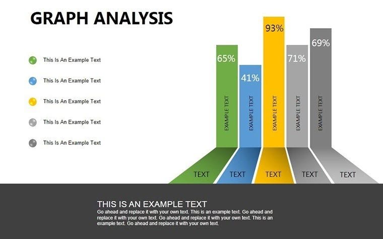 Graph Analysis PowerPoint Diagram Template