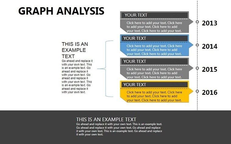 Graph Analysis PowerPoint Diagram Template