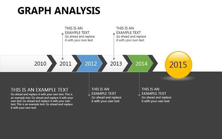 Graph Analysis PowerPoint Diagram Template