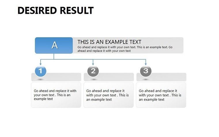 Desired Result PowerPoint Diagrams