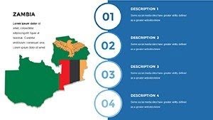 South Africa PowerPoint Maps Template for Presentation