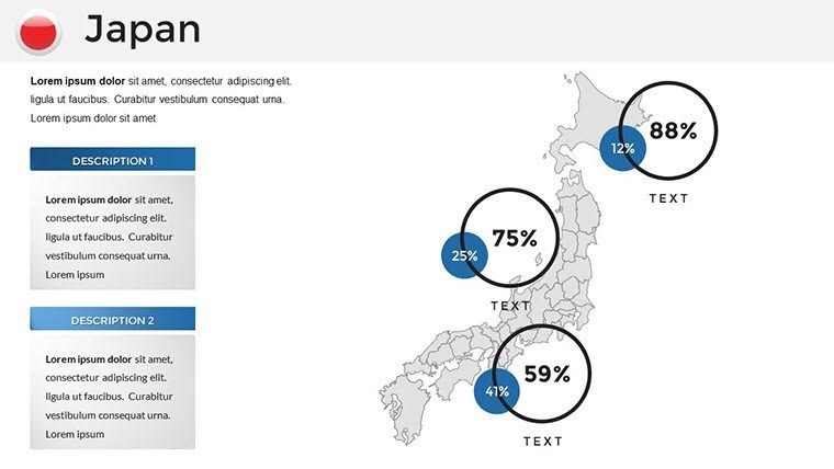 Japan PowerPoint Maps: Download PPT