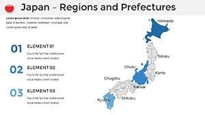 Japan PowerPoint Maps: Download PPT