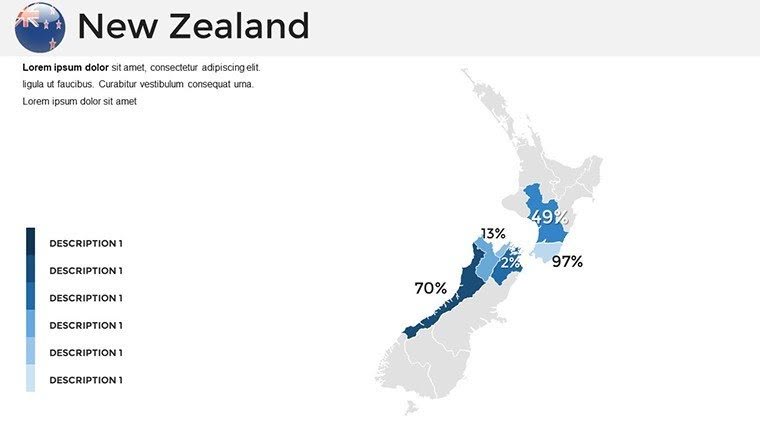 New Zealand PowerPoint Maps: Download Presentation