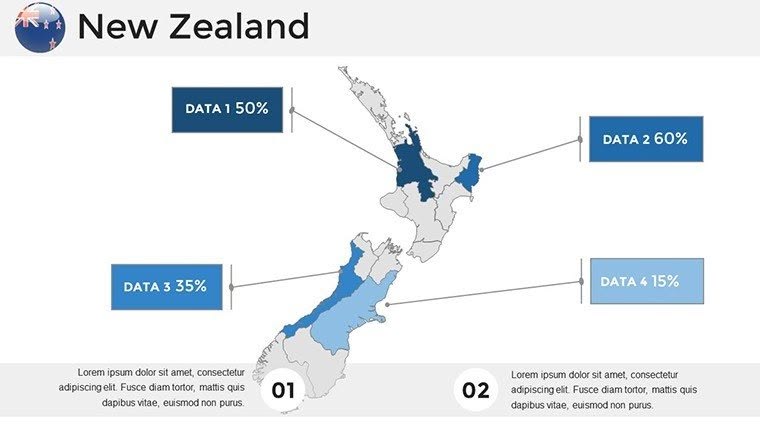 New Zealand PowerPoint Maps: Download Presentation