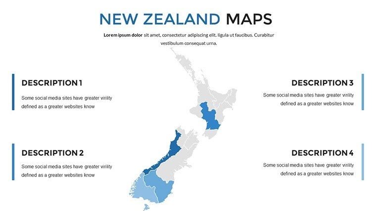 New Zealand PowerPoint Maps: Download Presentation