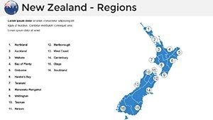 New Zealand PowerPoint Maps: Download Presentation