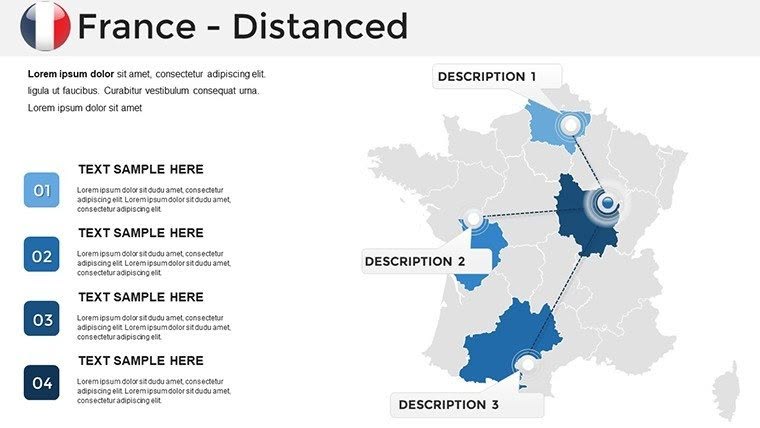 France PowerPoint Maps Template | PPT Download