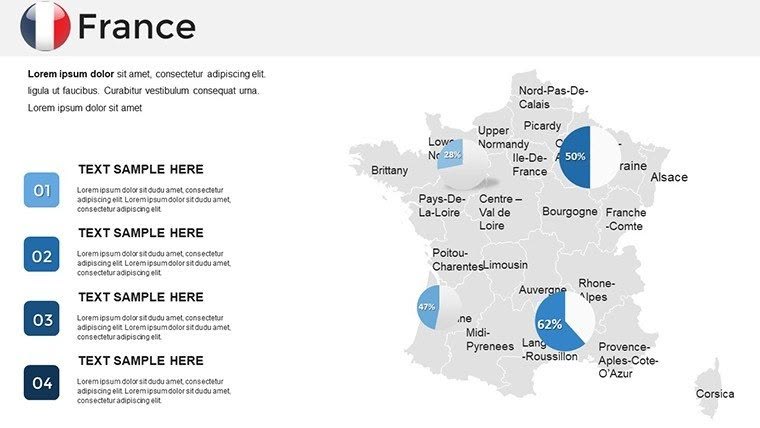 France PowerPoint Maps Template | PPT Download
