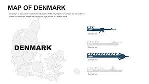 Editable Denmark PowerPoint Maps Template - Download Now