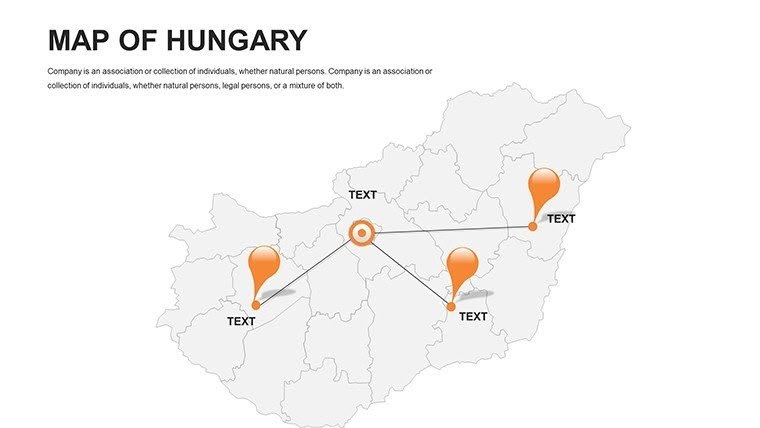 Download Editable Hungary PowerPoint Maps Template for Presentation