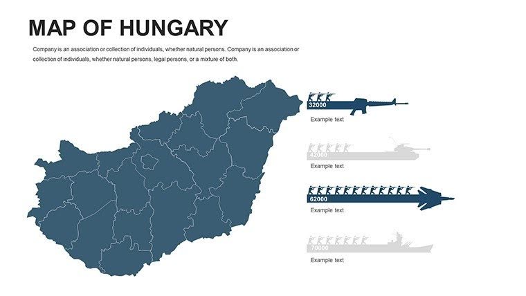 Download Editable Hungary PowerPoint Maps Template for Presentation