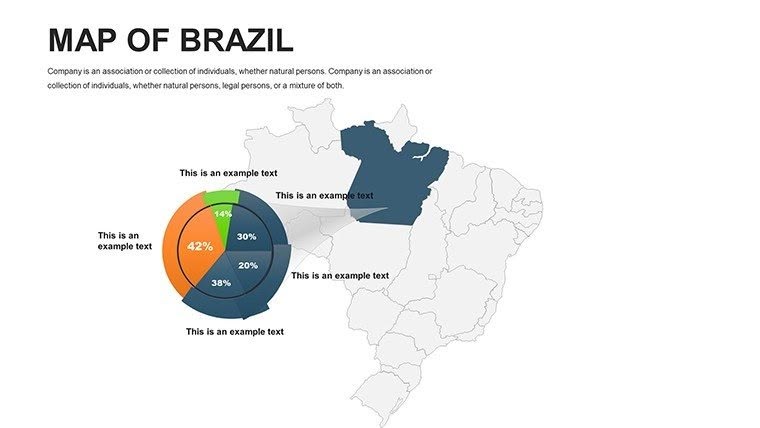 Brazil Editable PowerPoint Maps Template: Download PPT