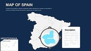 Editable Spain PowerPoint Maps Template: Download PPT