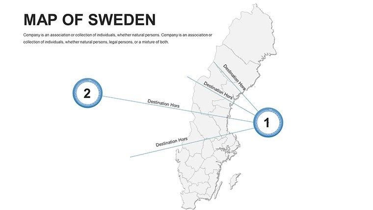 Sweden PowerPoint Maps Presentation Template