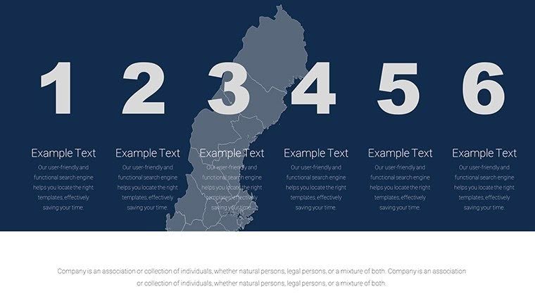 Sweden PowerPoint Maps Presentation Template