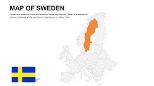 Sweden PowerPoint Maps Presentation Template