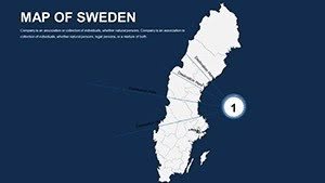 Sweden PowerPoint Maps Presentation Template
