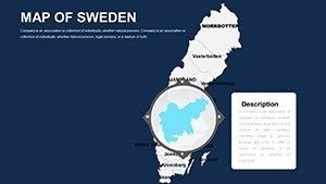 Sweden PowerPoint Maps Presentation Template