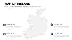 Editable Ireland PowerPoint maps | ImagineLayout.com