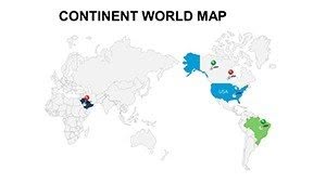 Modern World PowerPoint Maps Template