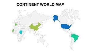 Modern World PowerPoint Maps Template