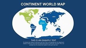 Modern World PowerPoint Maps Template