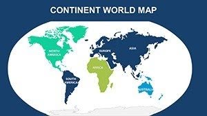 Modern World PowerPoint Maps Template