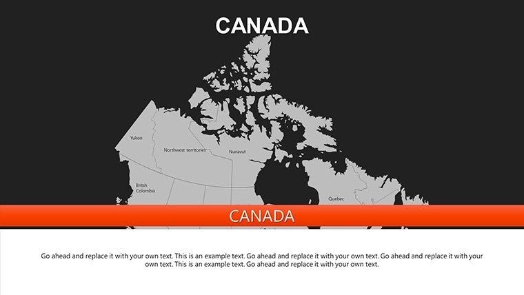 Province Canada PowerPoint maps | ImagineLayout.com