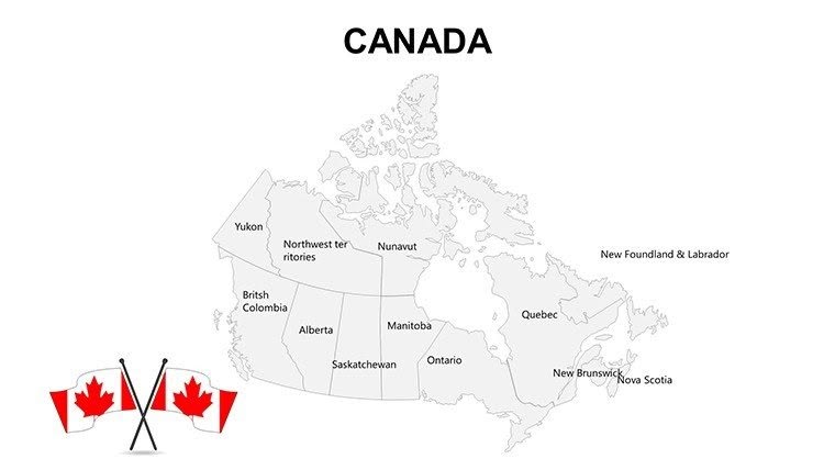 Province Canada PowerPoint maps | ImagineLayout.com