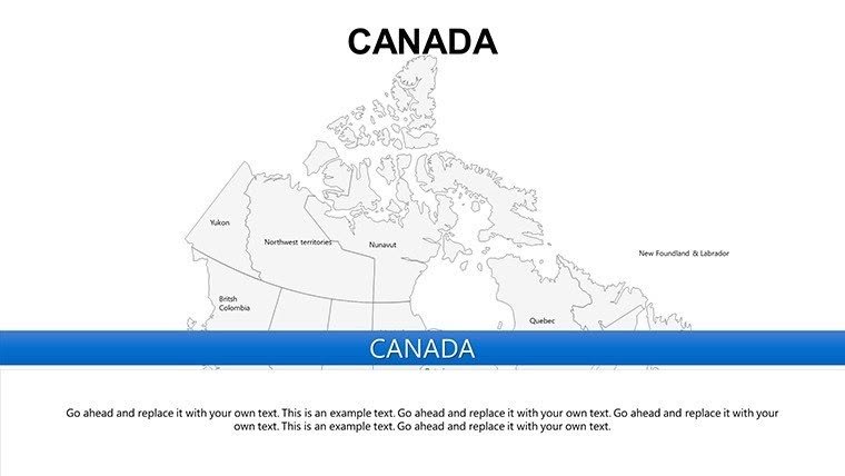Province Canada PowerPoint maps | ImagineLayout.com
