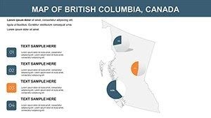 Canada British Columbia PowerPoint Maps: Download PPT