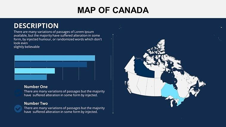 Canada Provinces PowerPoint Maps Template