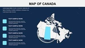 Canada Provinces PowerPoint Maps Template