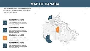 Canada Provinces PowerPoint Maps Template