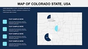 USA State Colorado Counties PowerPoint Maps Template