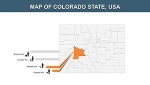 USA State Colorado Counties PowerPoint Maps Template