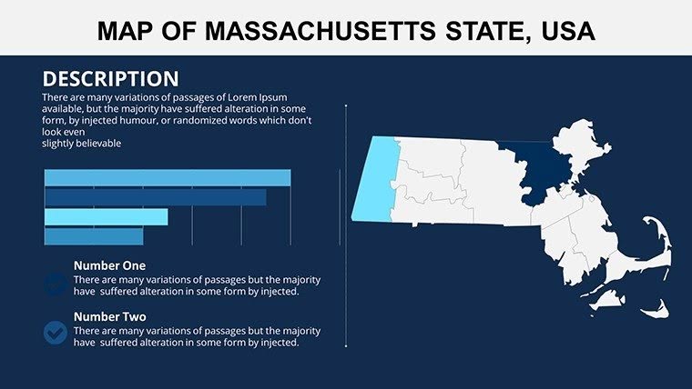 USA Massachusetts PowerPoint Maps: Download PPT