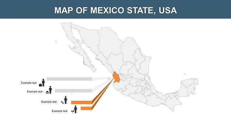 Mexico PowerPoint Maps Presentation Template: Download PPT