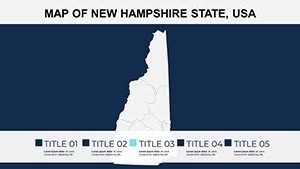 New Hampshire USA PowerPoint Maps Presentations: Download PPT
