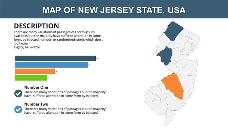 New Jersey USA PowerPoint Maps for Presentation