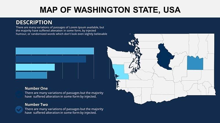 Washington USA PowerPoint Maps: Download PPT